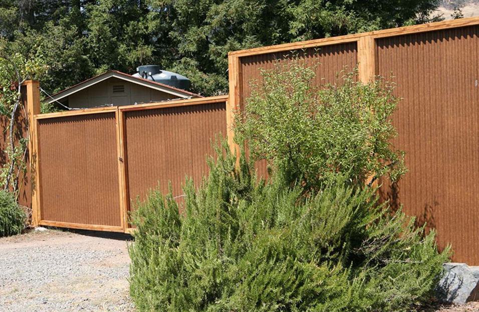 Corrugated Metal For Fencing | Buy Metal Fencing Panels Factory Direct