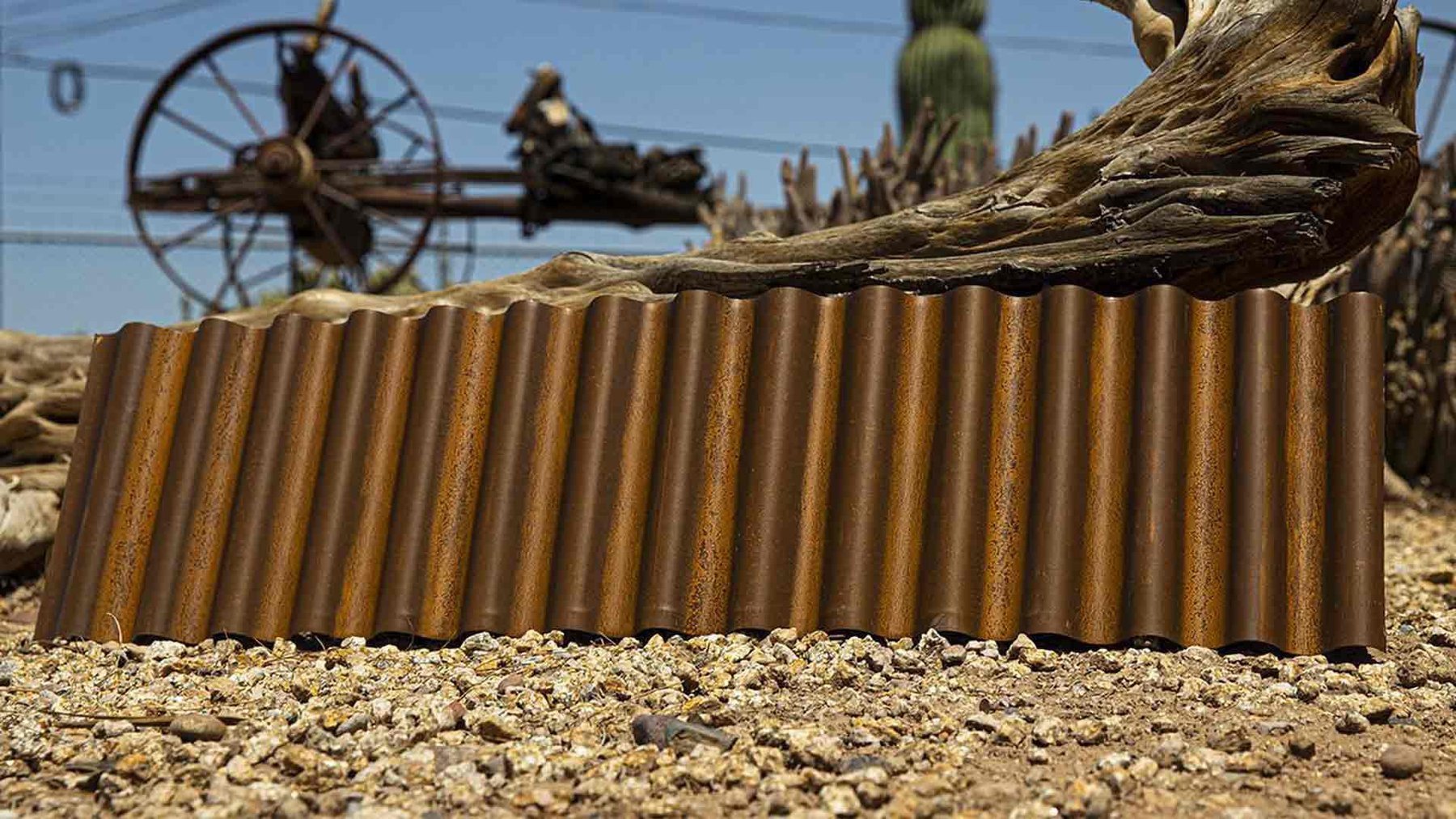 Corrugated Streaked Rust® | Metal Roofing | Siding Panels