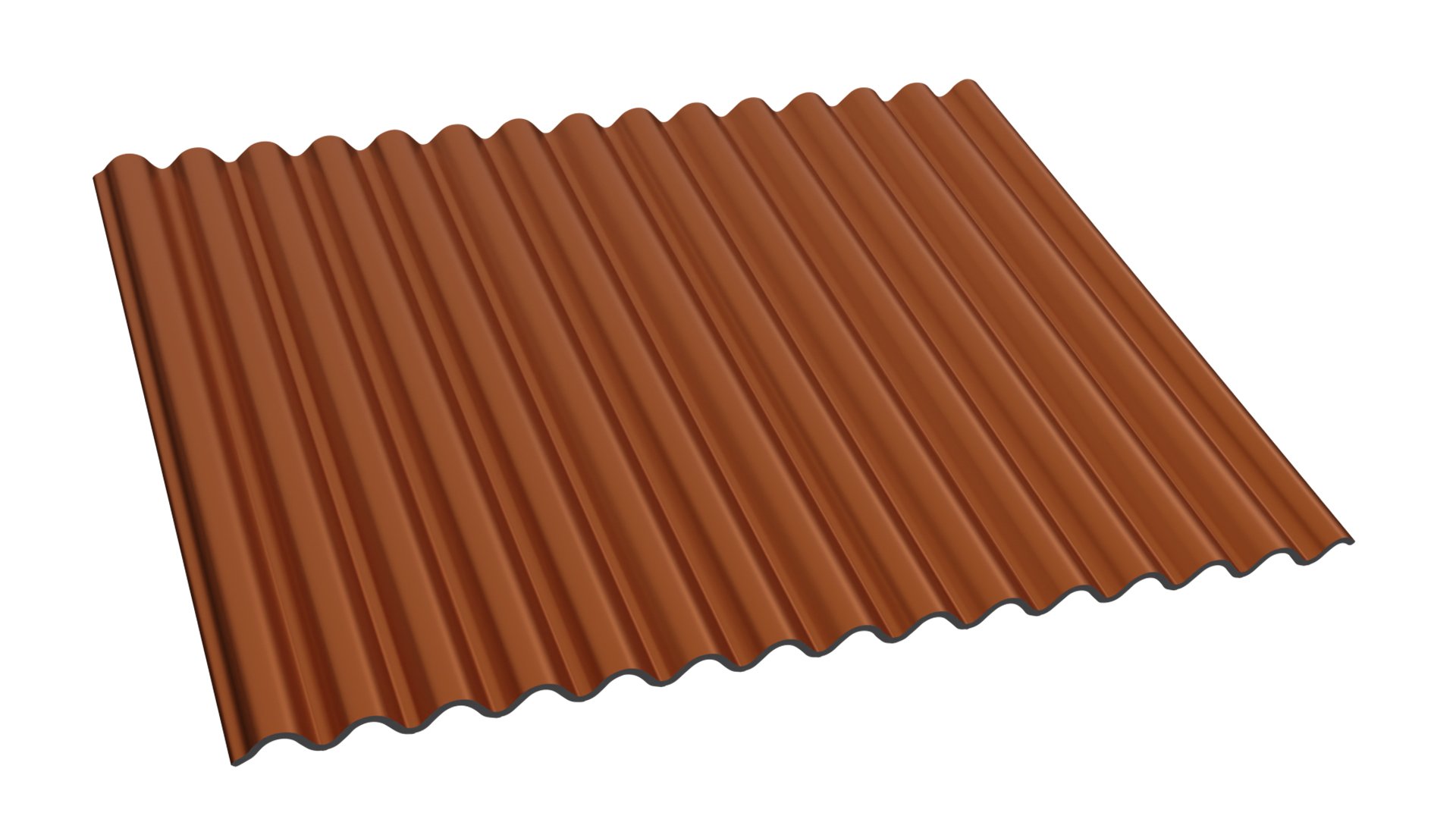 Metal Roofing, Siding, and Wall Panels in Terra Cotta