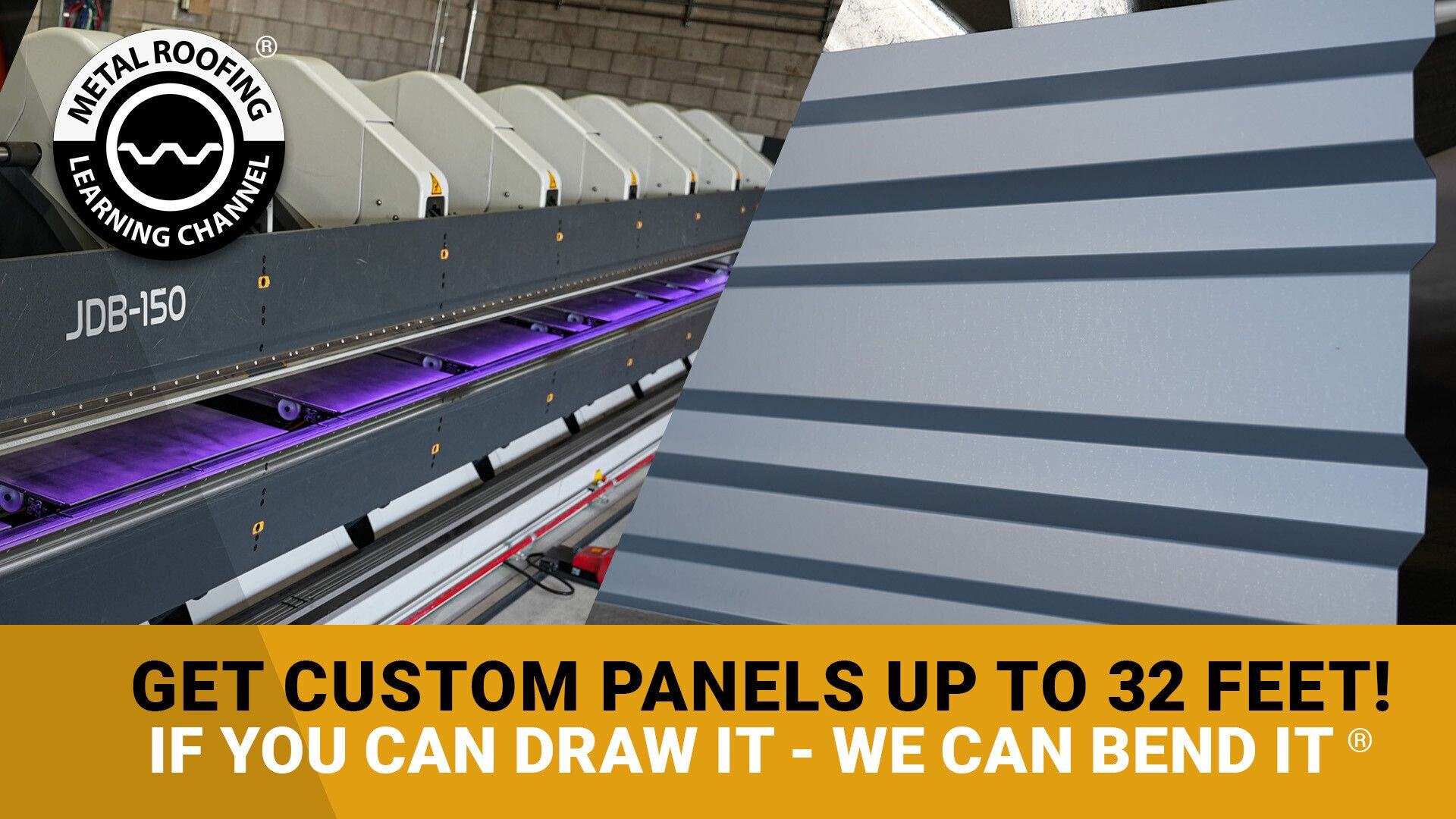 Custom Metal Panels: If You Draw It We Can Bend It