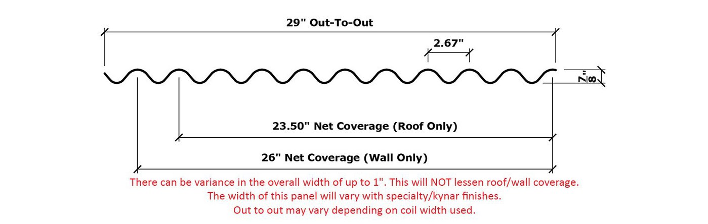 Corrugated Weathered Metallic® | Metal Roofing | Siding Panels
