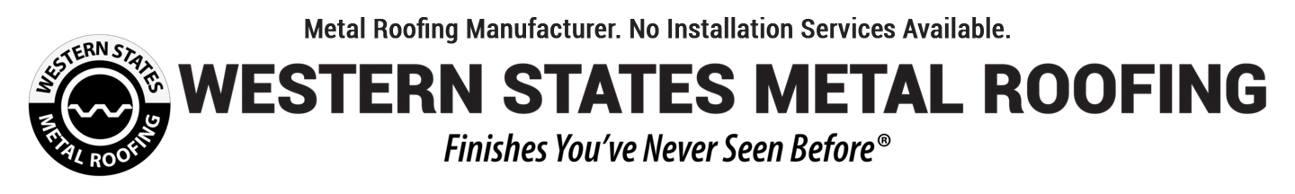 Vented Ridge Cap For Western Lock® Standing Seam