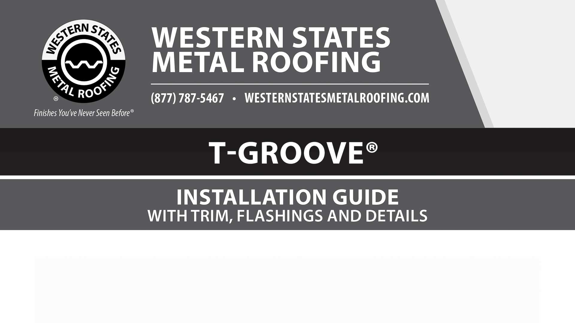 Metal Roofing & Metal Siding Installation Guides