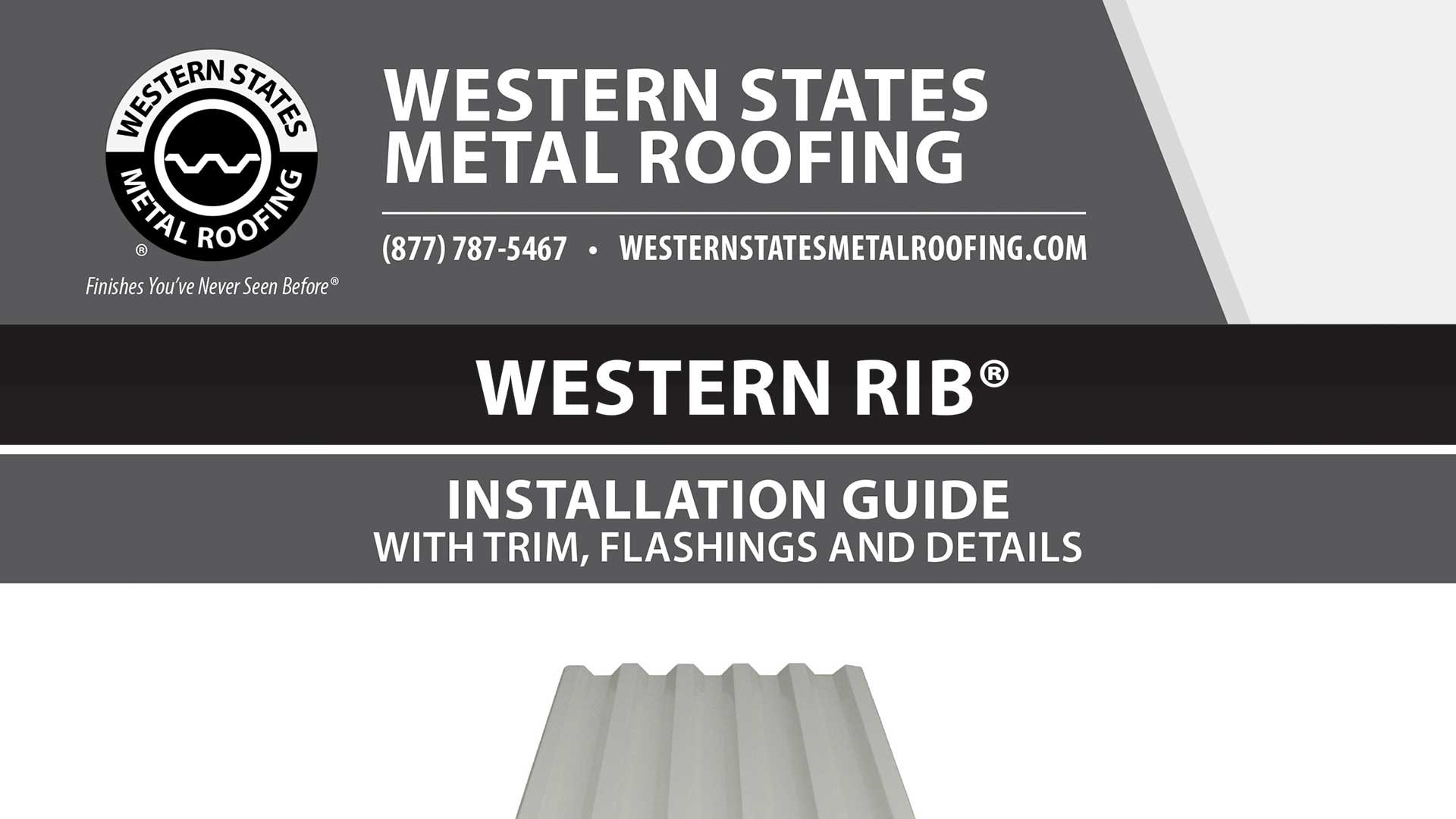Metal Roofing & Metal Siding Installation Guides