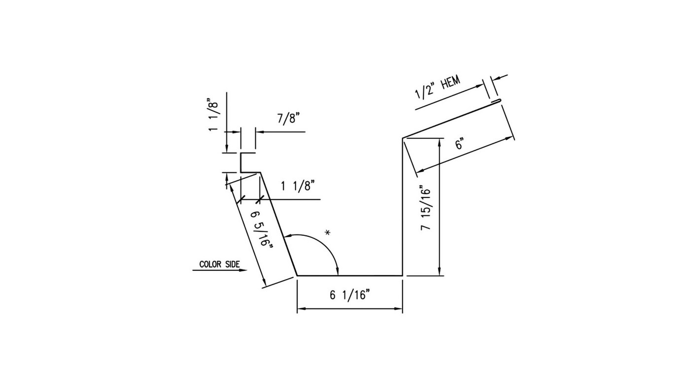 Pre-Hung Box Gutter | MS2 Mechanically Seamed Roofing