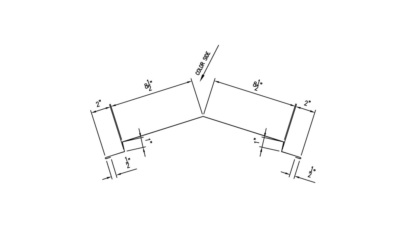 Floating Ridge Cap | MS2 Mechanically Seamed Roofing