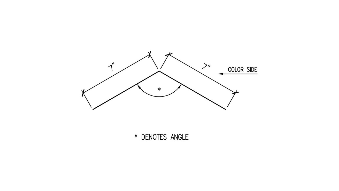 Part #WS-205 Ridge/Hip Cap | PBR Panel | Western States Metal Roofing