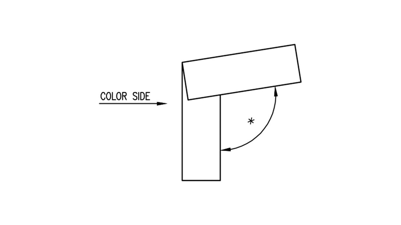 Knee/Rib Cover | Mechanically Seamed Standing Seam Roof | Part #WS-121