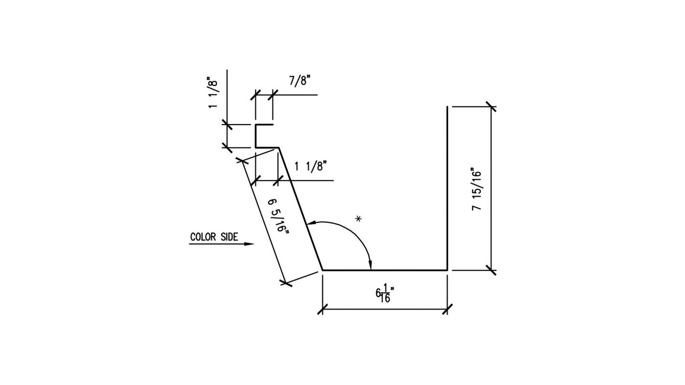 Gutter Splice For Western Lock® Standing Seam
