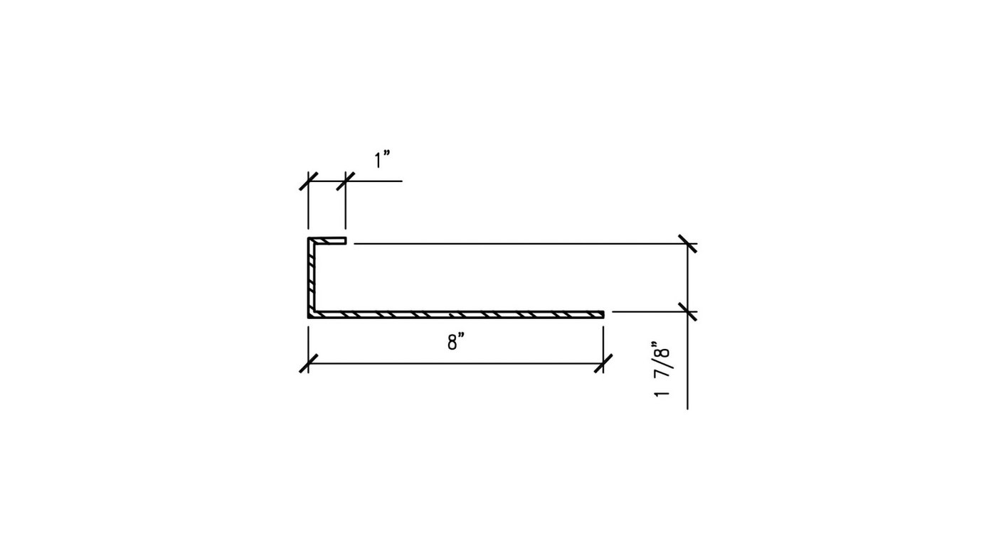 Floating Vented Ridge Cap For Western Lock® Standing Seam