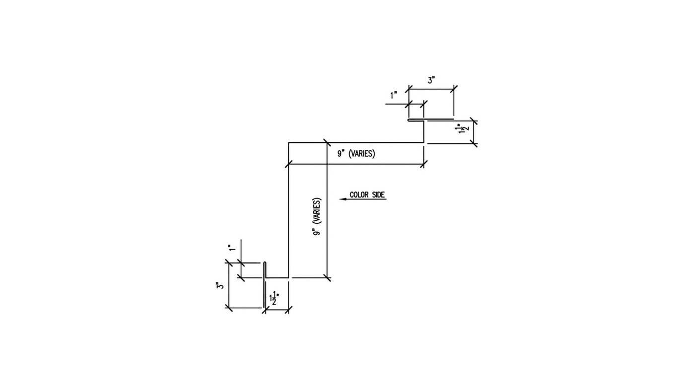 Custom Inside Corner Trim For Vertical Install | Western Wave®