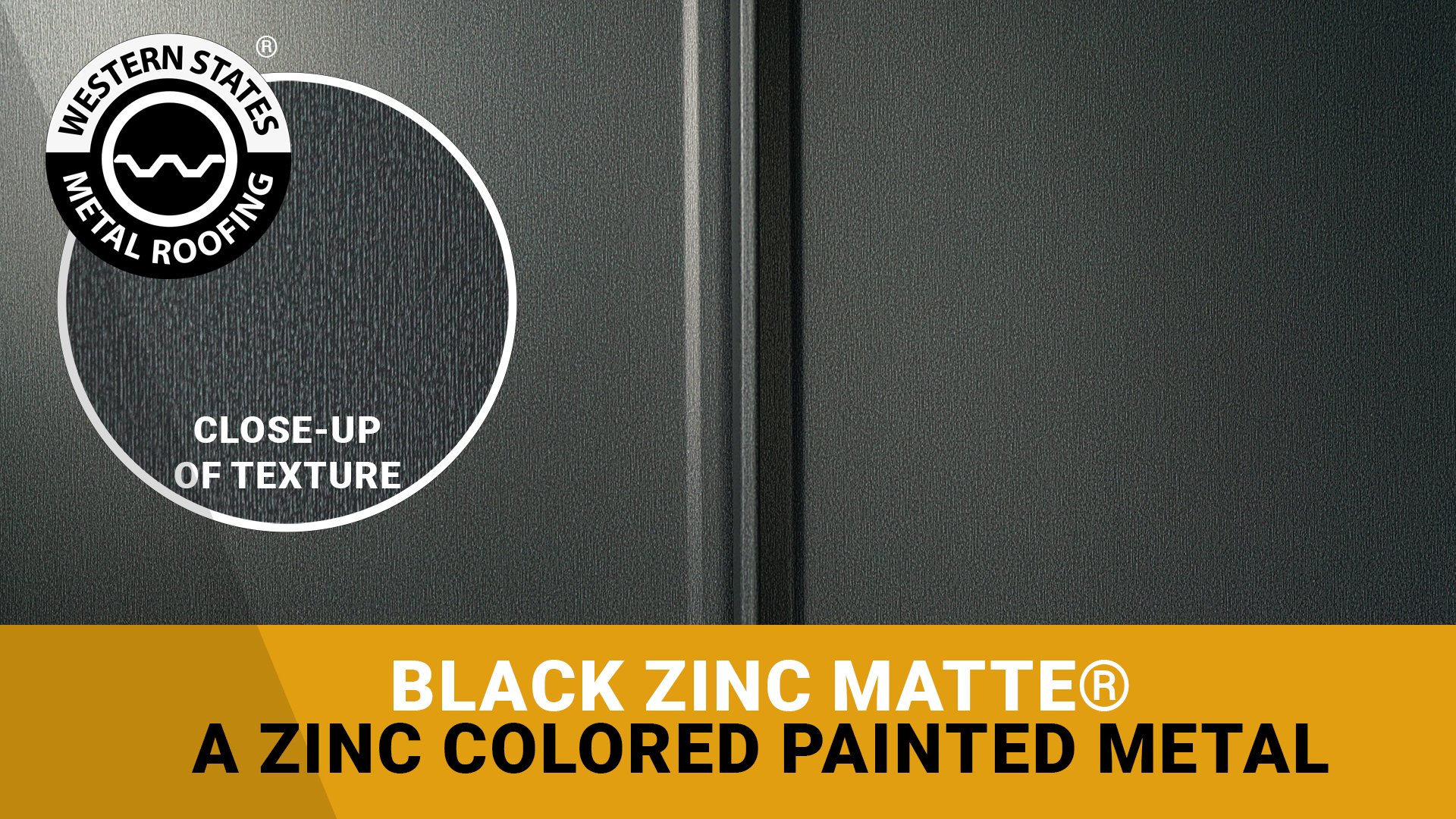 The Look Of Black Zinc Roofing Without The Cost