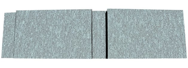 Speckled Blue Copper® Coil, Flats, Metal Roofing