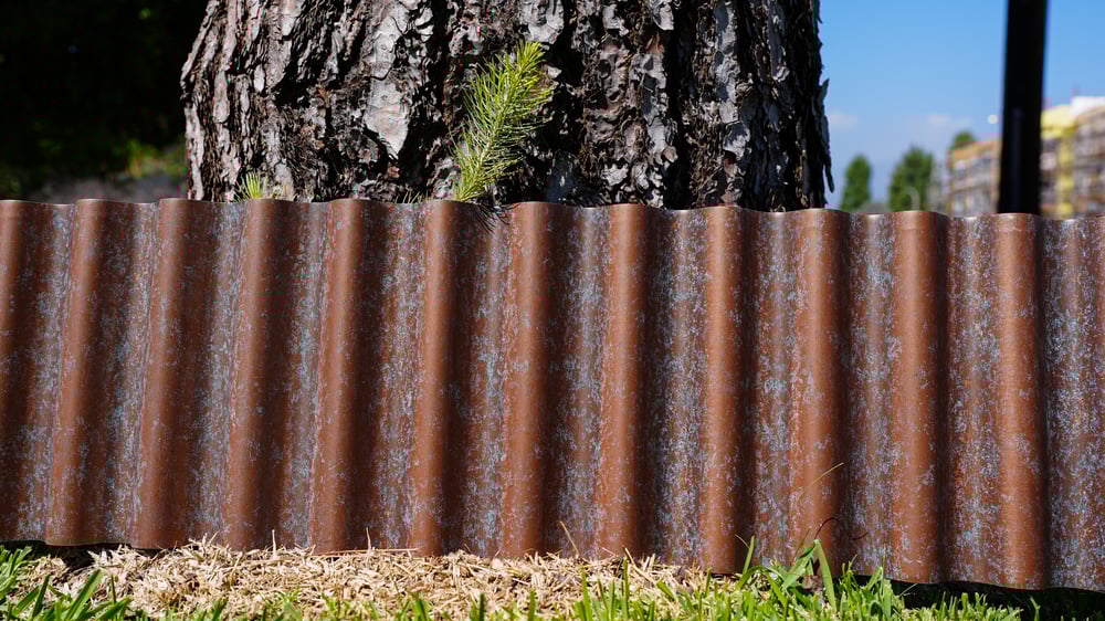 Corrugated Streaked Blackened Copper® | Metal Roofing | Siding