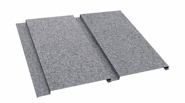 Zinc Patina® T-Groove® Metal Wall Panels