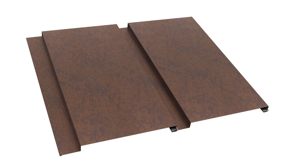 Fresh Rust® Metal Roof Panels - Painted To Look Like Real Rust