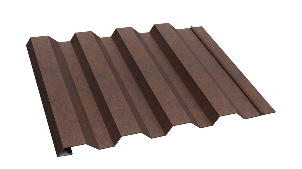 Fresh Rust® Metal Roof Panels - Painted To Look Like Real Rust