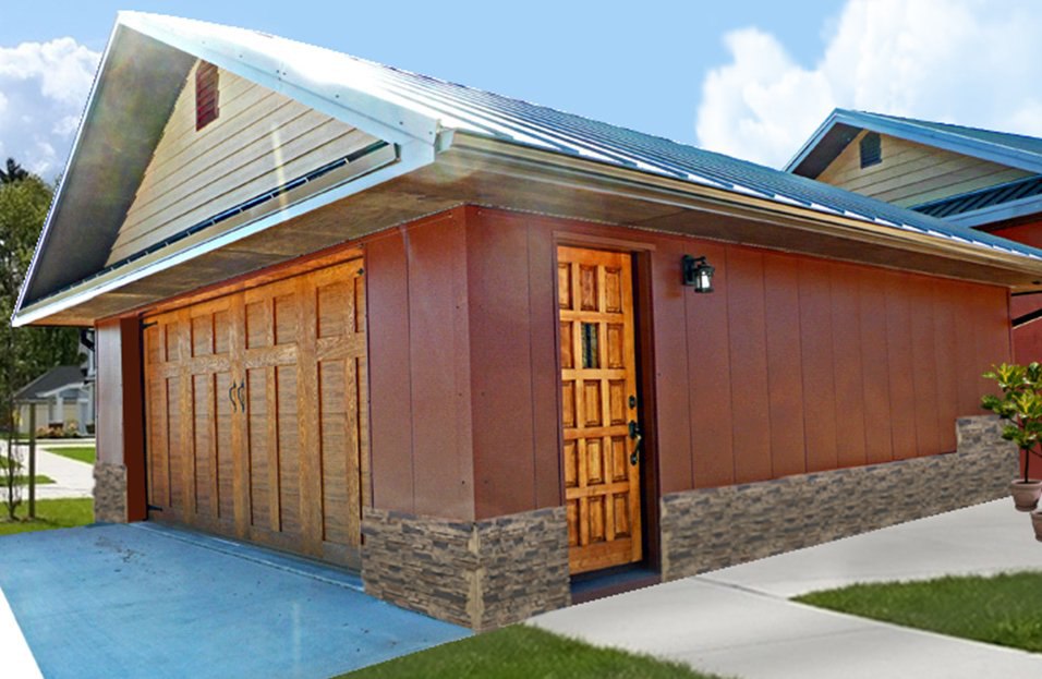 Sedona Rust Western Rib 7.2 Panel