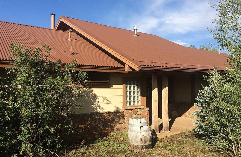 Antique Rustic®. Painted Panel Designed To Look Like Aged Corten