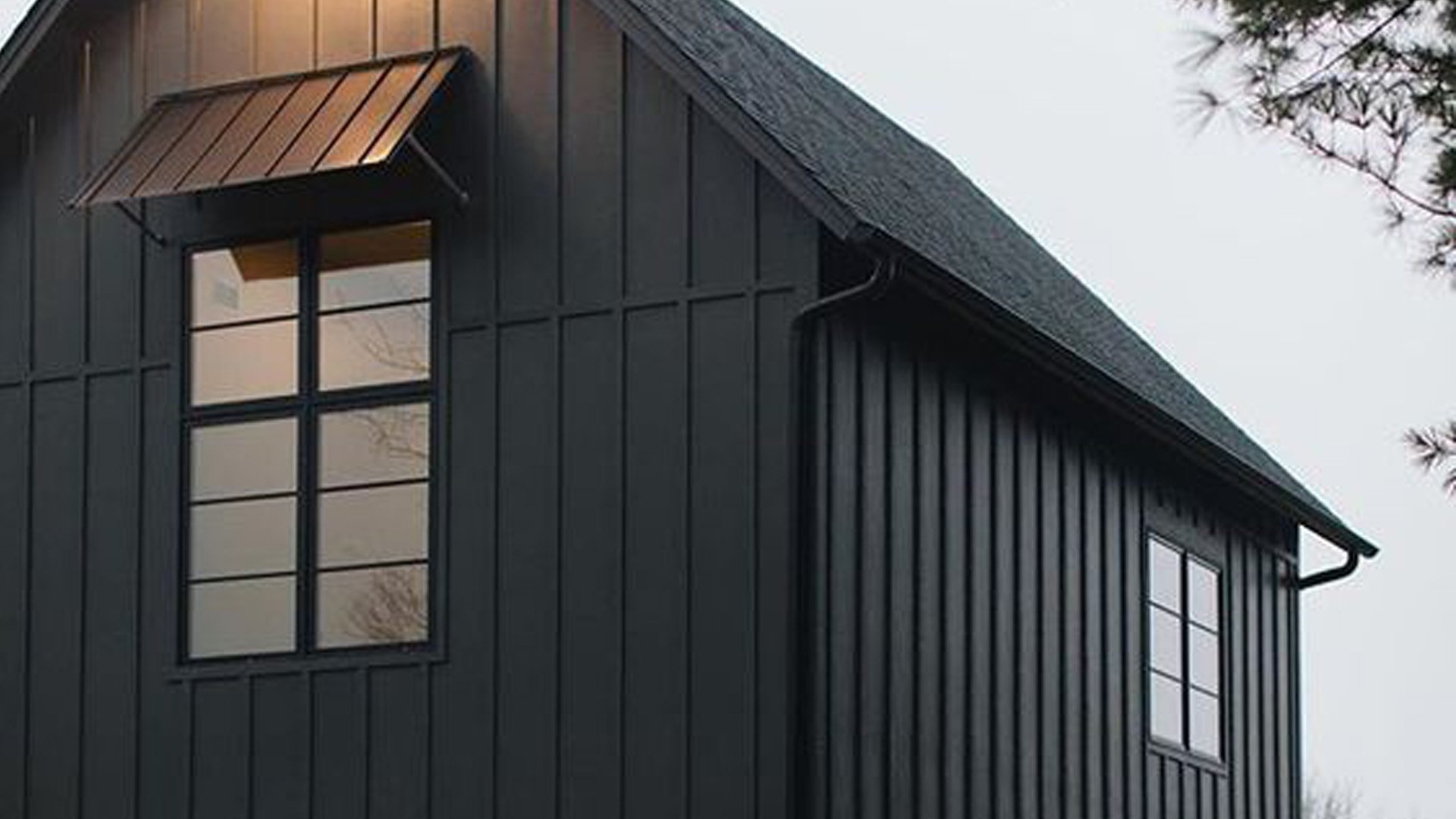 Burnt Wood® | Metal Siding That Looks Like Wood