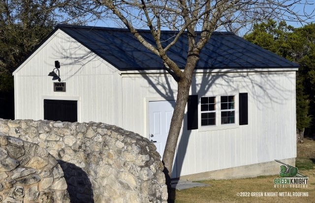 The Look Of Black Zinc Roofing Without The Cost