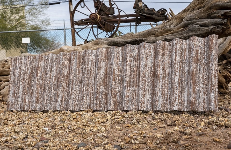 Reclaimed Metal Roofing Sheets | In Stock