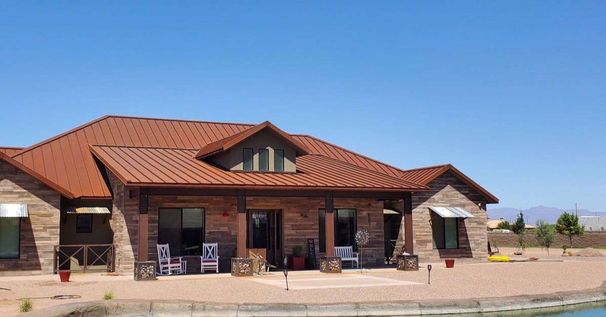 Western Rib® (7.2 Panel) Metal Roofing In Bare Cold Rolled Steel