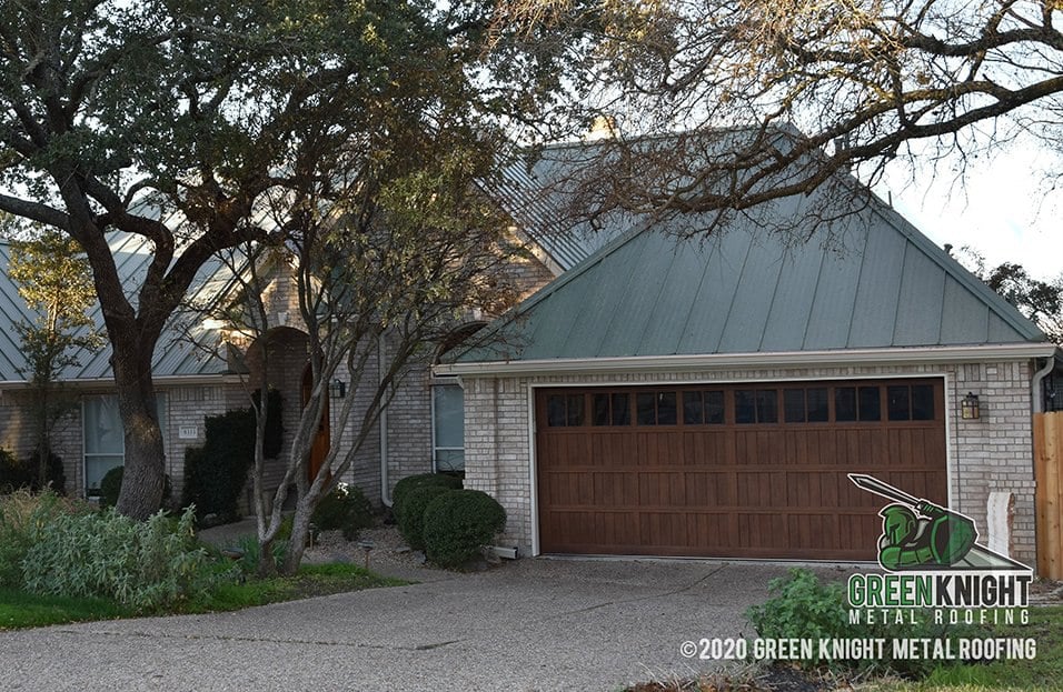 Green Copper® Patina Standing Seam Metal Roofing