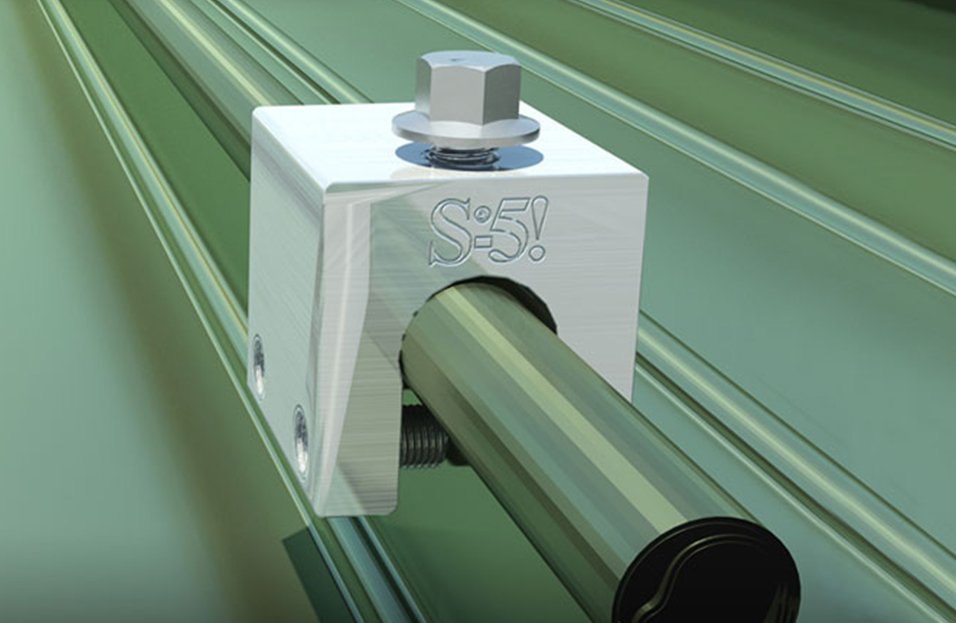 S-5-Z Roof Clamps For Bulb Shaped Standing Seam Metal Roofs