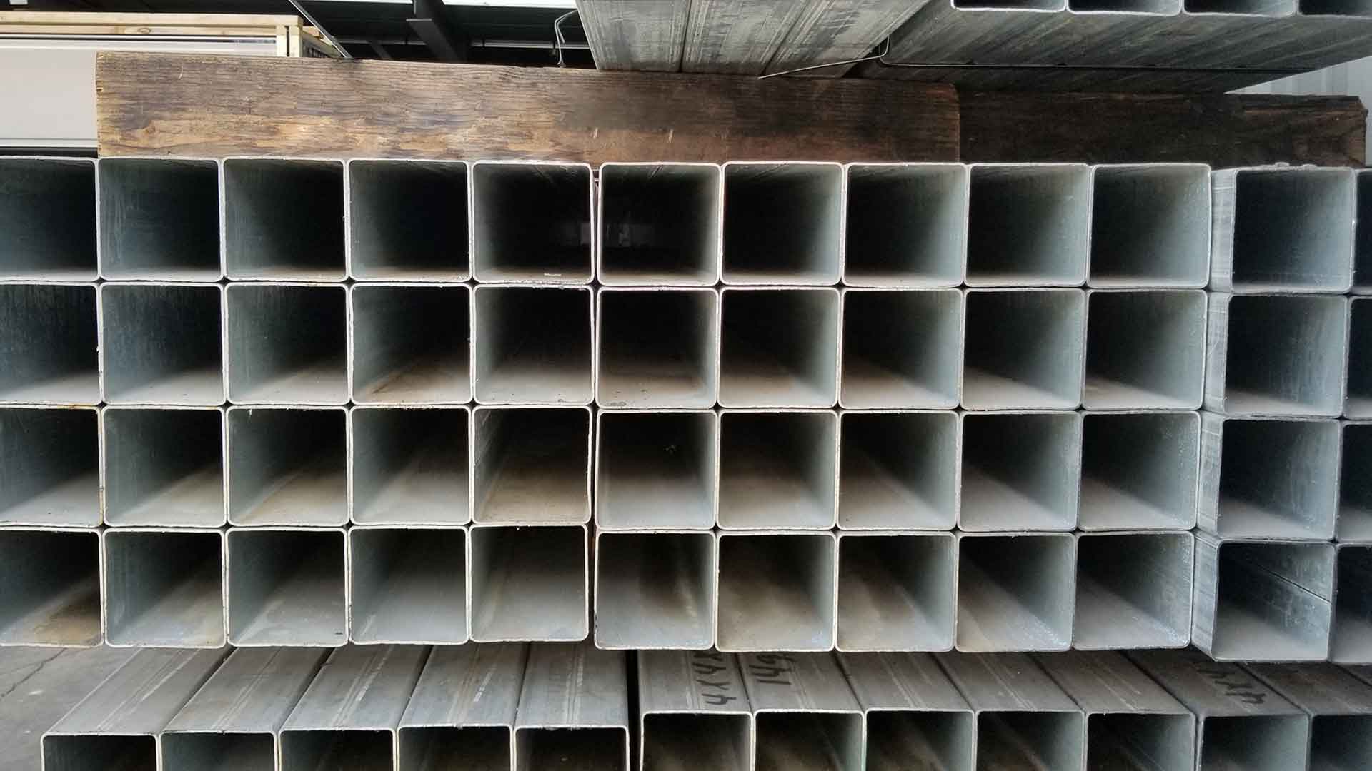Galvanized Square Tube. Immediate Availability