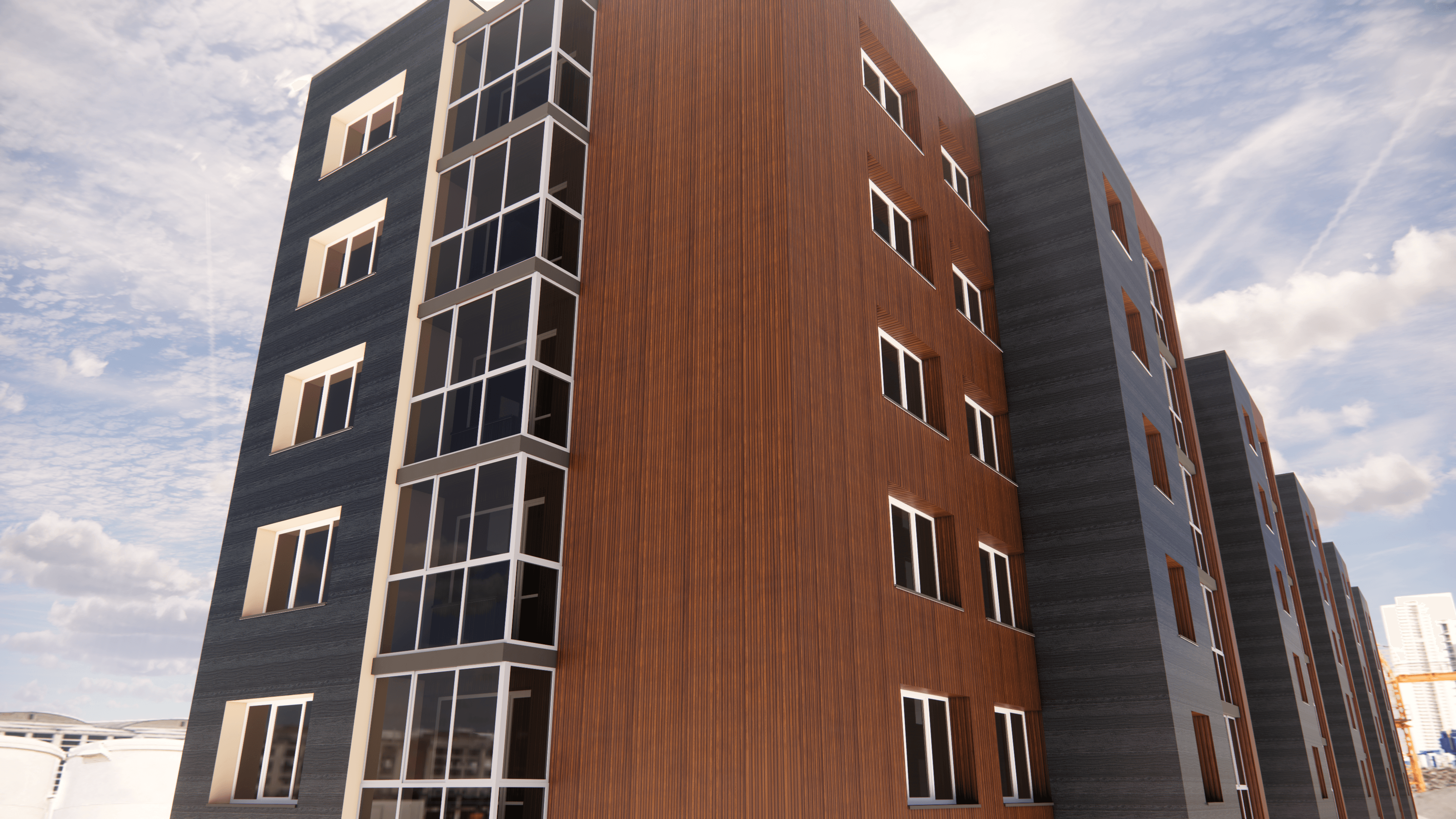 Metal Siding That Looks Like Wood. Black Wood