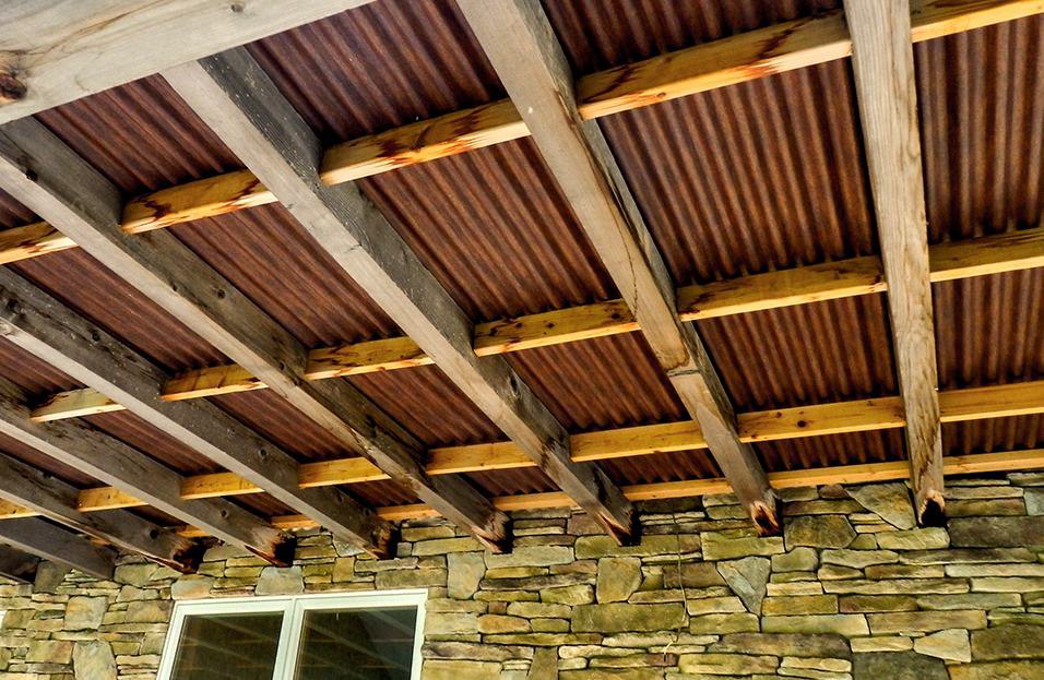 Corten AZP Raw® T-Groove Metal Wall Panels