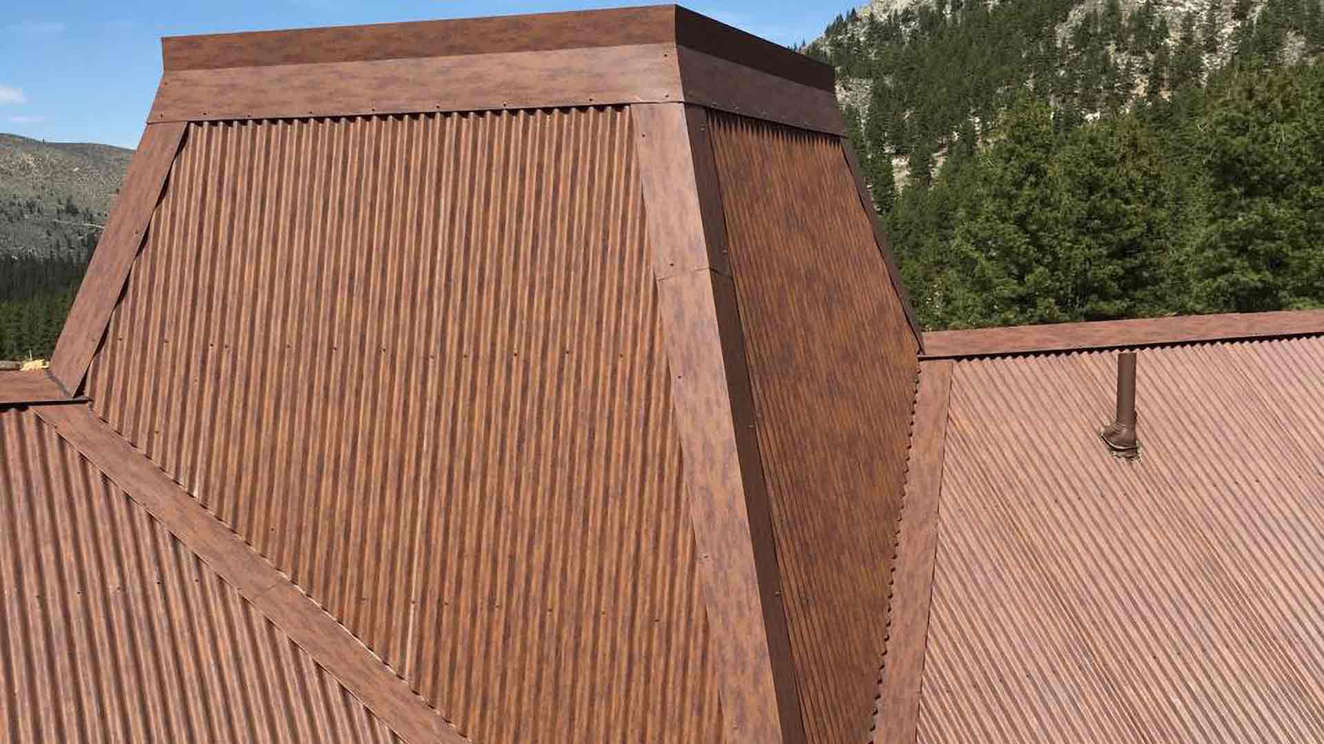 Corten AZP Raw®. Painted Panel Designed To Look Like Aged Corten