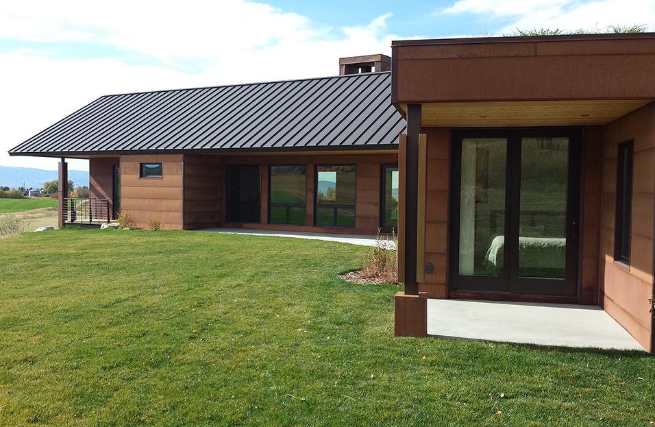 Dark Bronze Metal Roofing & Metal Siding Panels