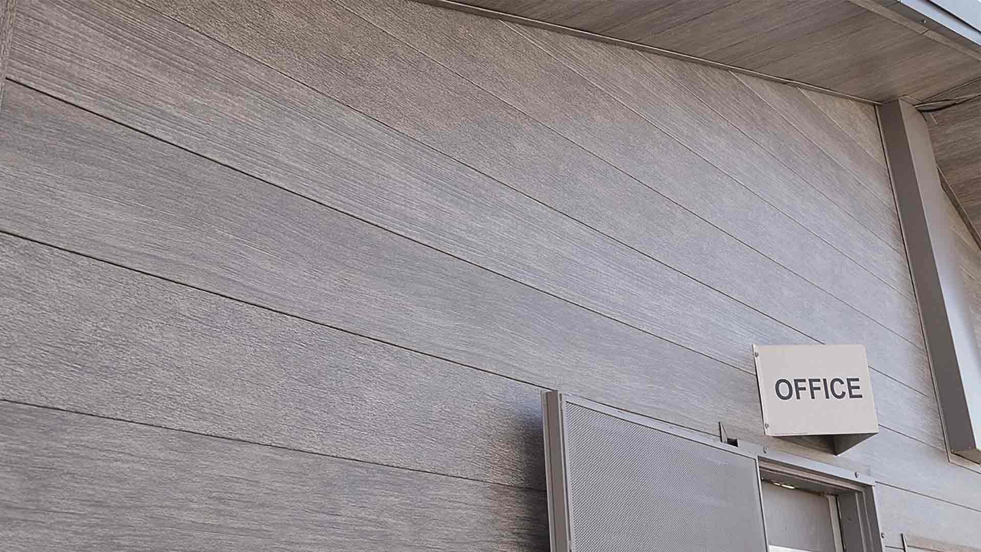 Metal Siding That Looks Like Reclaimed Wood.