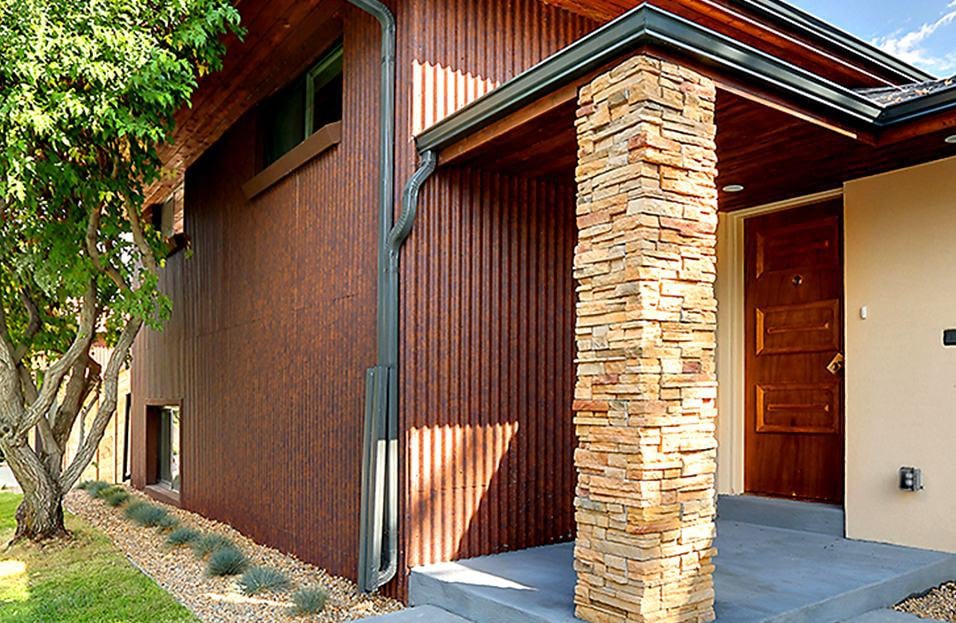 Fresh Rust® Metal Roof Panels - Painted To Look Like Real Rust