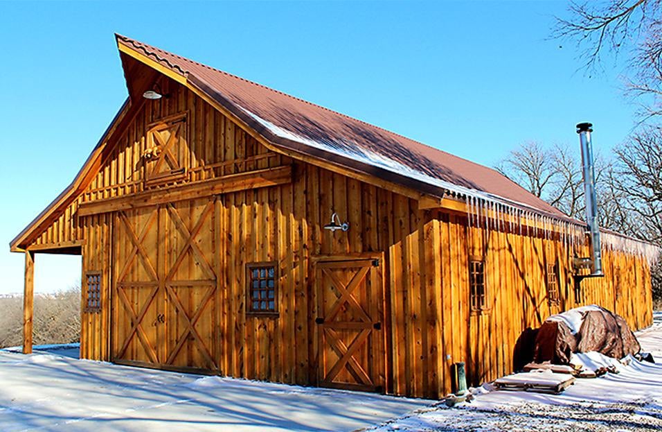 Fresh Rust® Metal Roof Panels - Painted To Look Like Real Rust