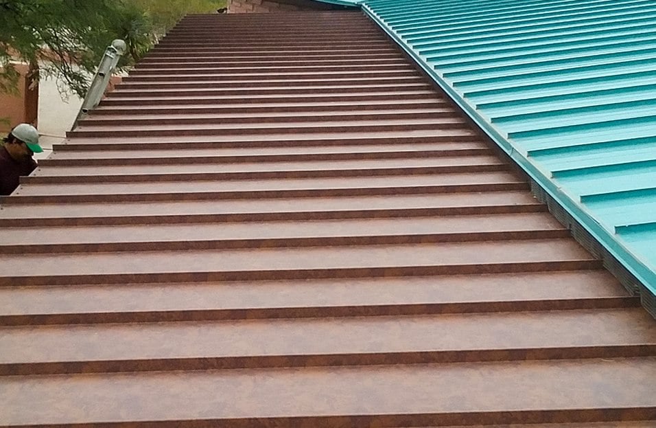 Fresh Rust® Metal Roof Panels - Painted To Look Like Real Rust