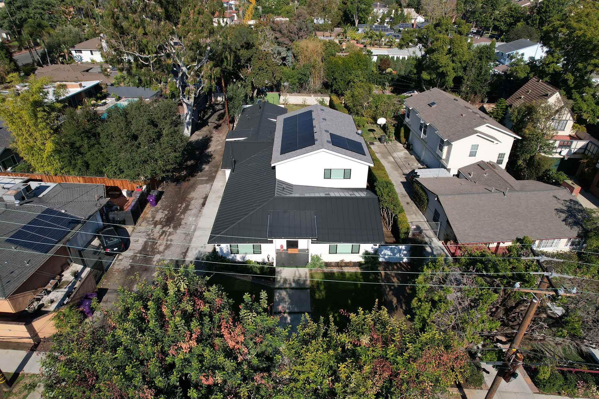 Matte Midnight Black Metal Roofing Panels | Western States Metal Roofing