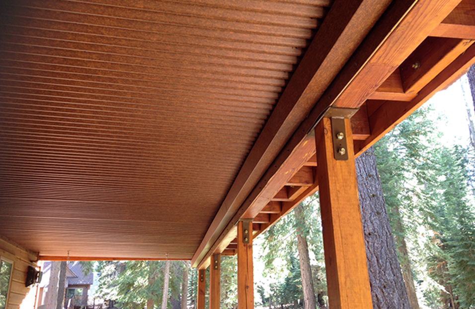 Speckled Rust®. Painted To Look Like Orange and Brown Rust