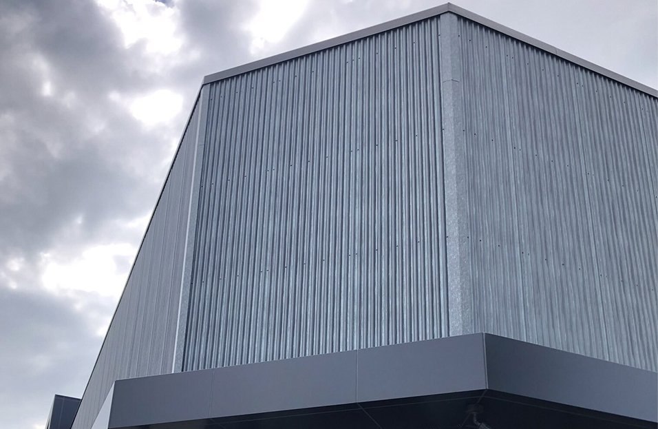 Corrugated Streaked Blue Copper® | Metal Roofing | Siding