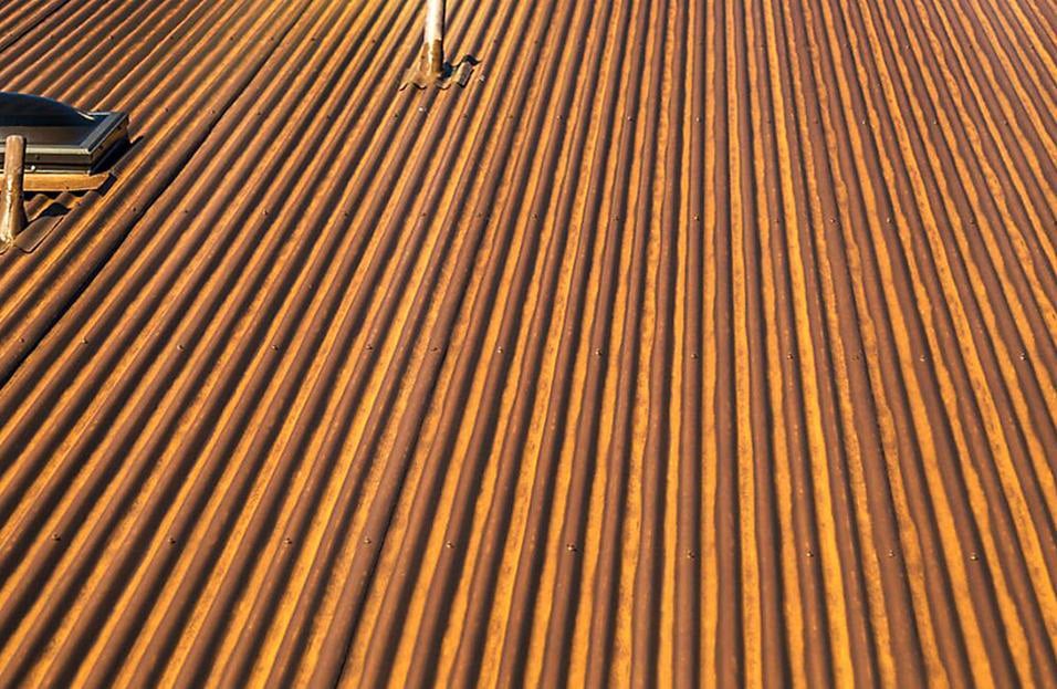 Corrugated Streaked Rust® | Metal Roofing | Siding Panels