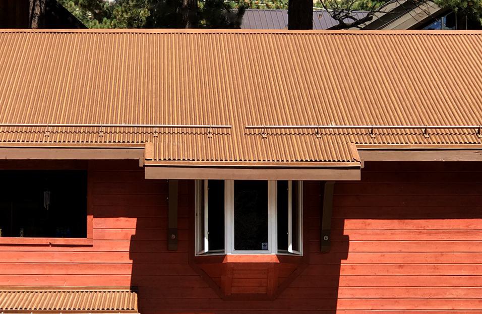 Corrugated Streaked Rust® | Metal Roofing | Siding Panels