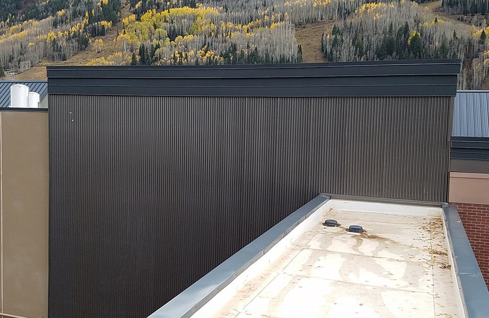 Steelscape Vintage® T-Groove® Metal Wall Panels