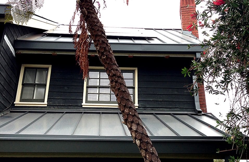 Natural Zinc Metallic® Standing Seam Metal Roofing Panels