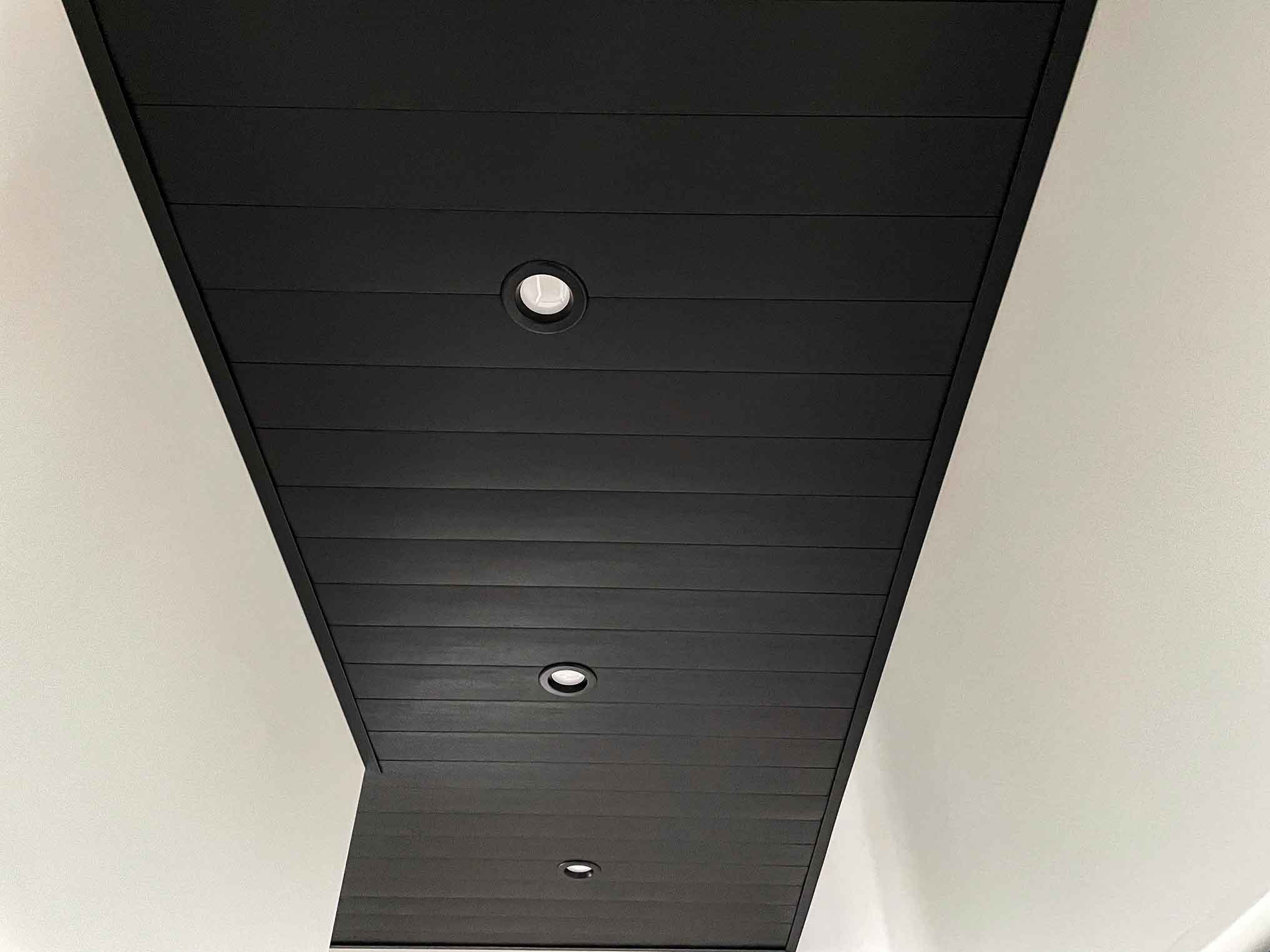 Burnt Wood | T-8 Plankwall® Metal Siding That Looks Like Wood