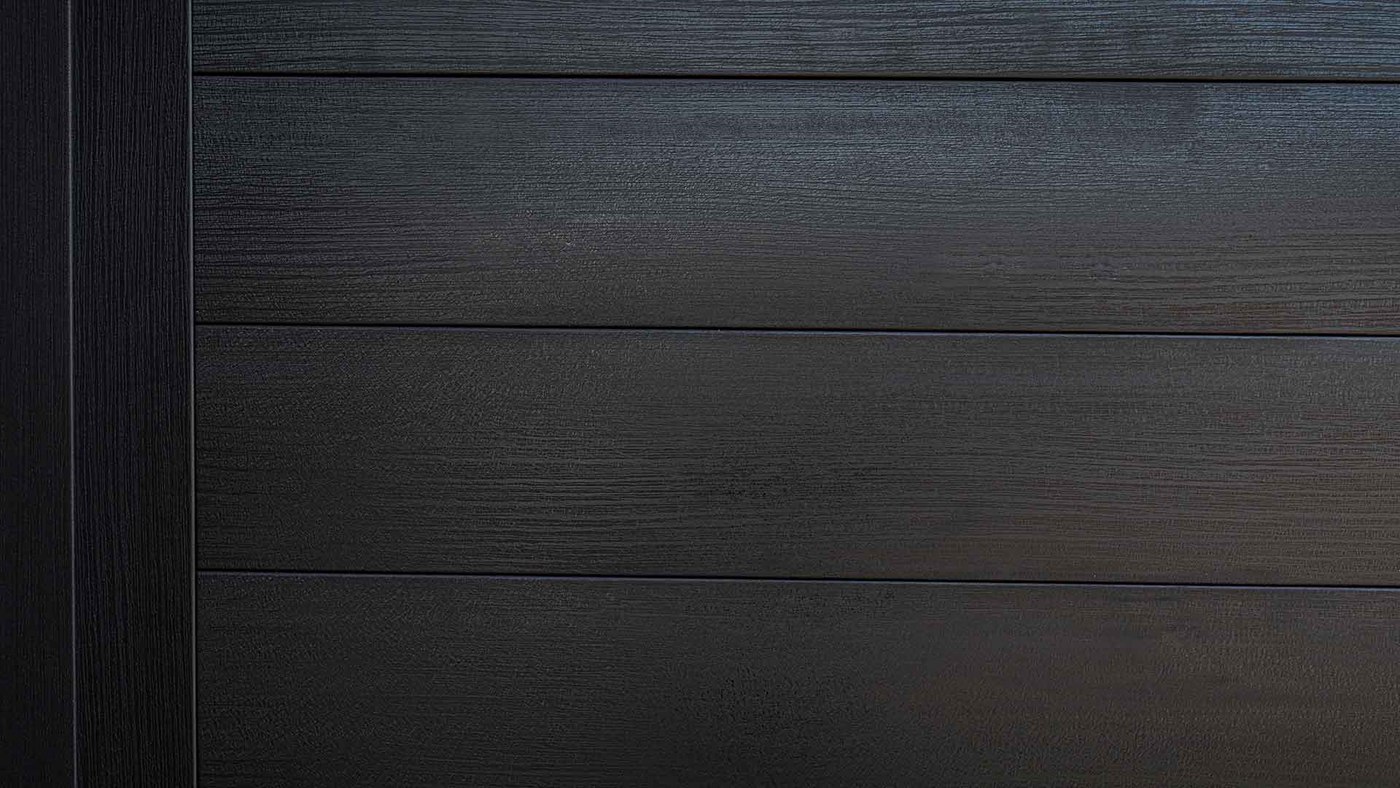 Burnt Wood | T-8 Plankwall® Metal Siding That Looks Like Wood
