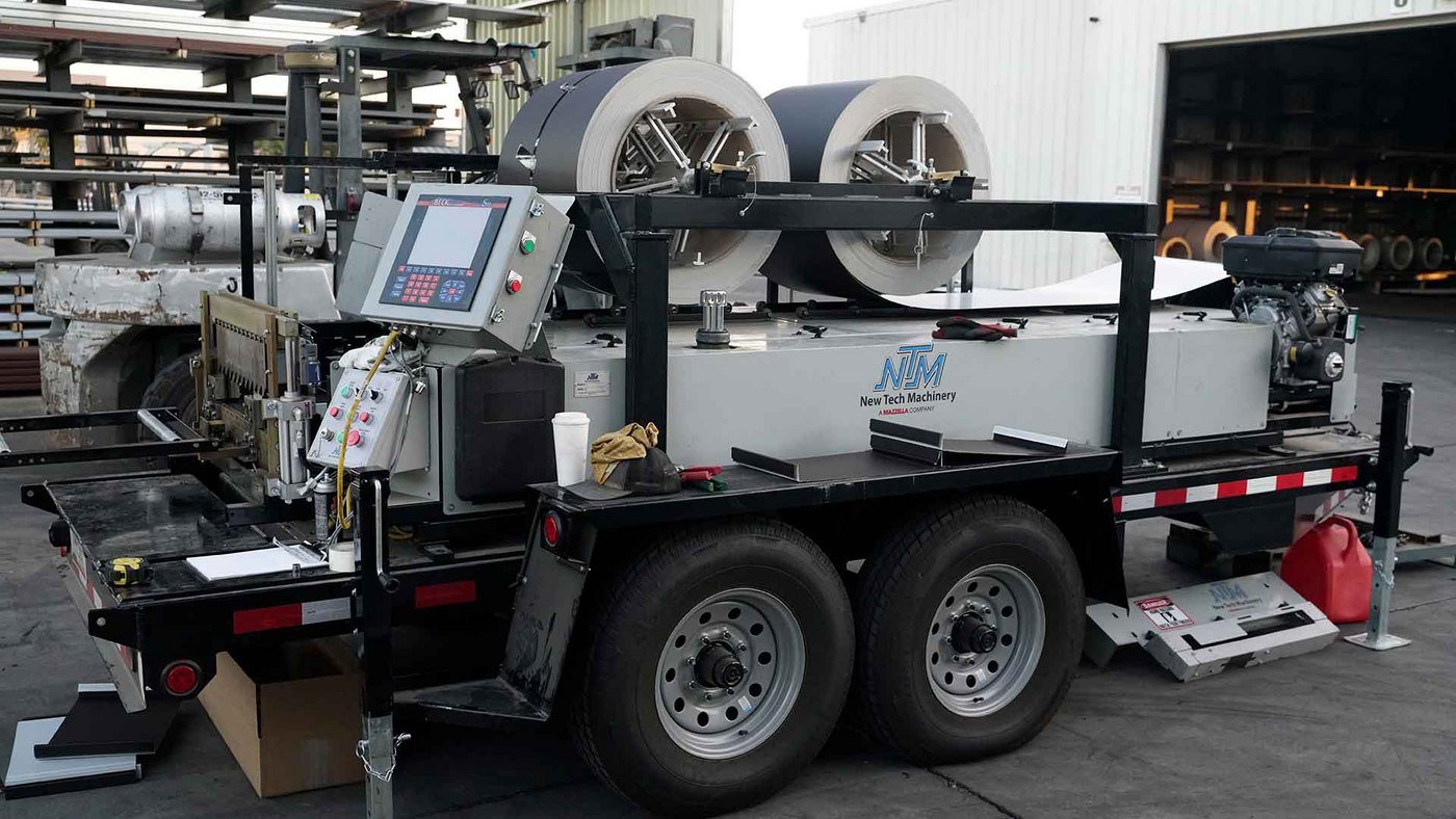 Learn About On-Site Roll Forming Services For Roof Installers