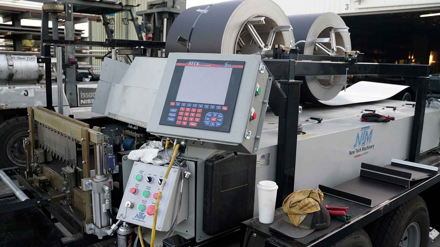 Learn About On-Site Roll Forming Services For Roof Installers