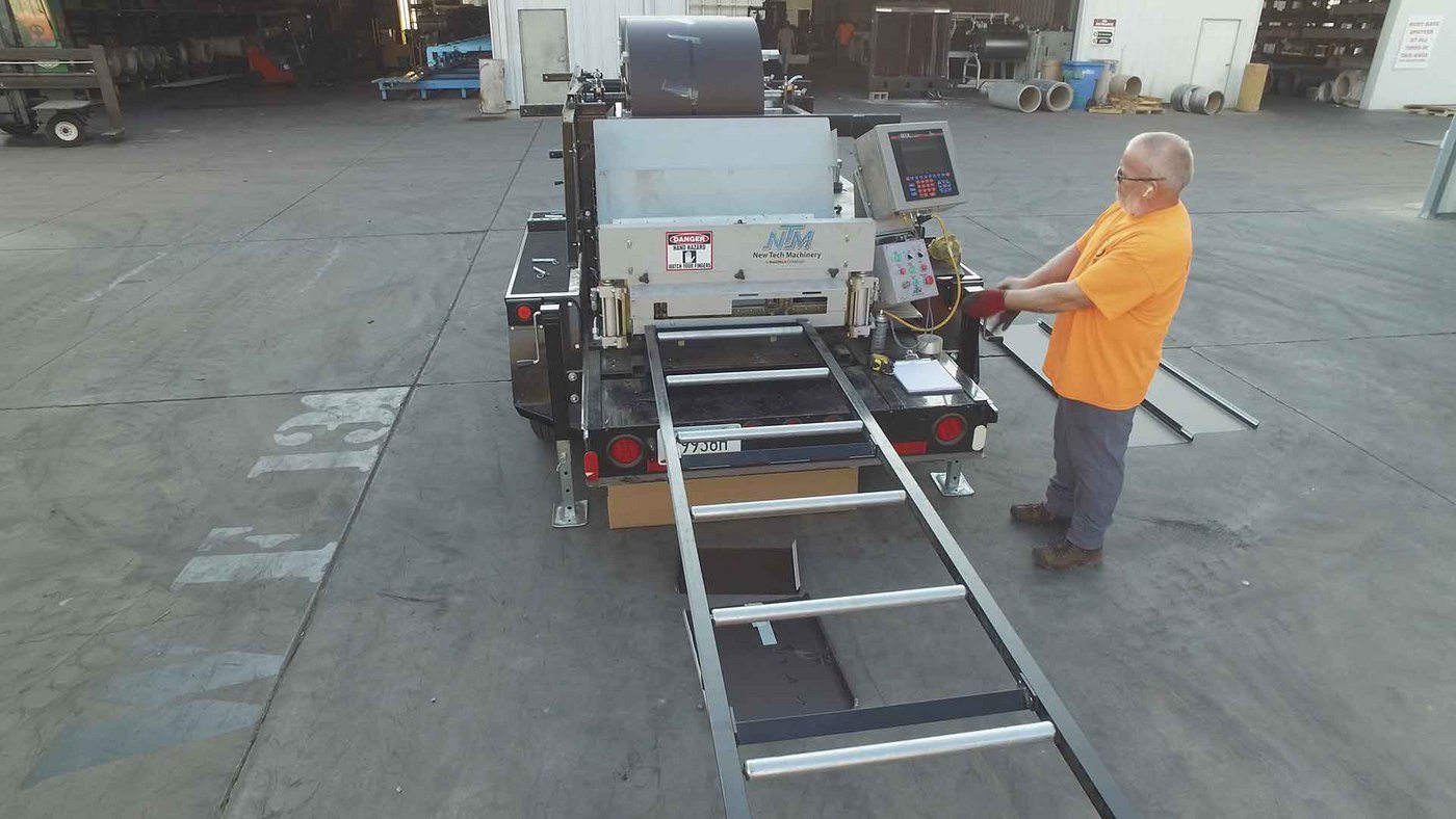 Learn About On-Site Roll Forming Services For Roof Installers